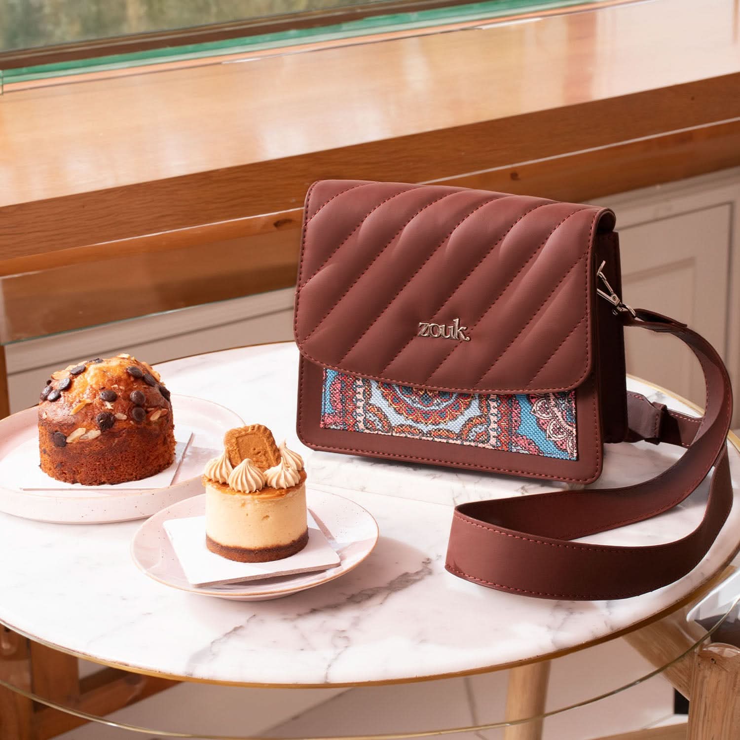 Multicolor Mandala Print Beyond Basic Sling Bag