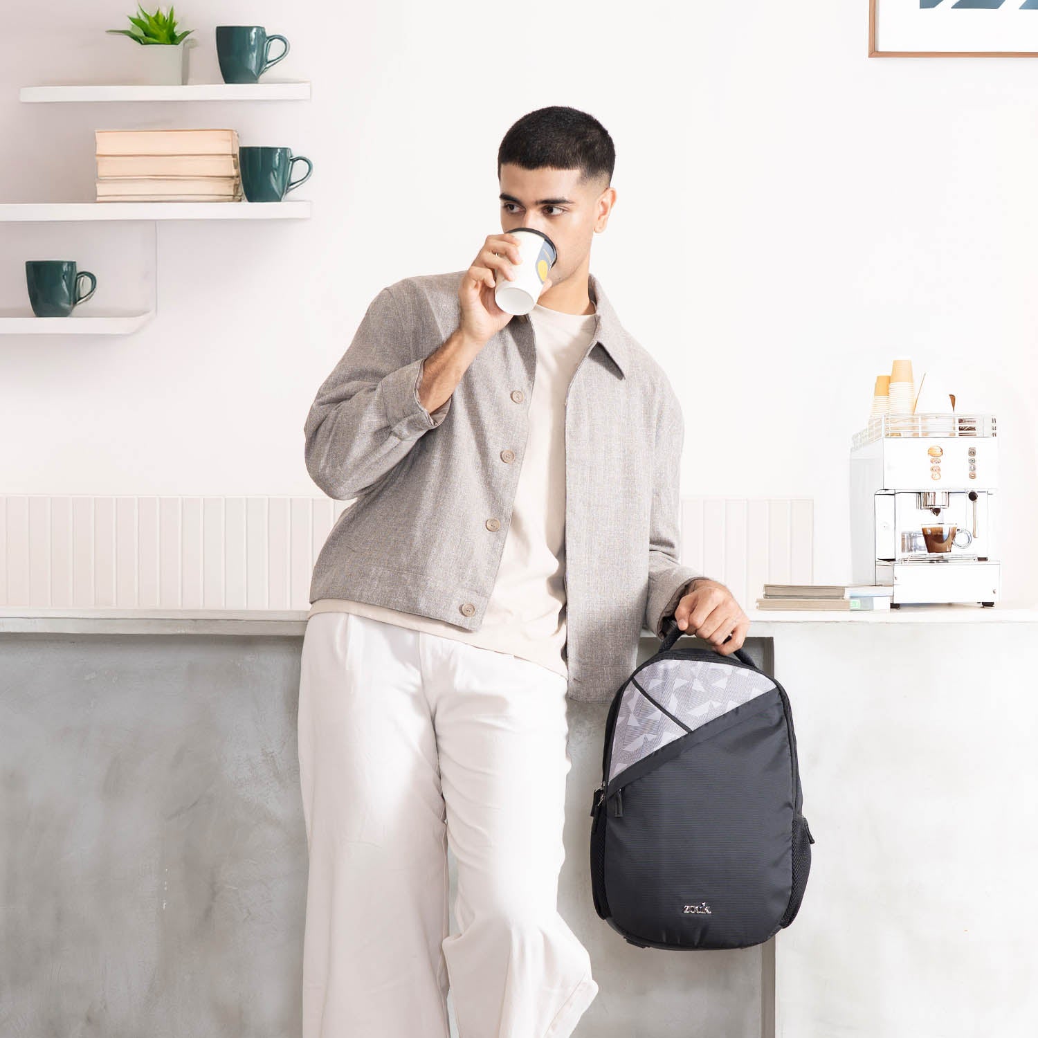 Aravalli Abstract Men's Taaran Backpack