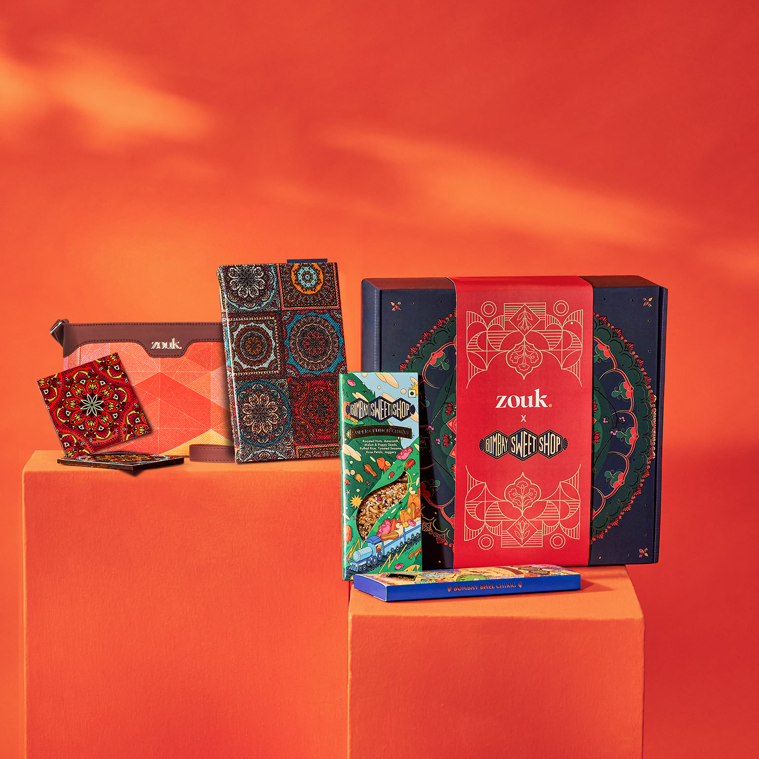 Zouk x Bombay Sweet Shop Mandala Multicolor Gift Box