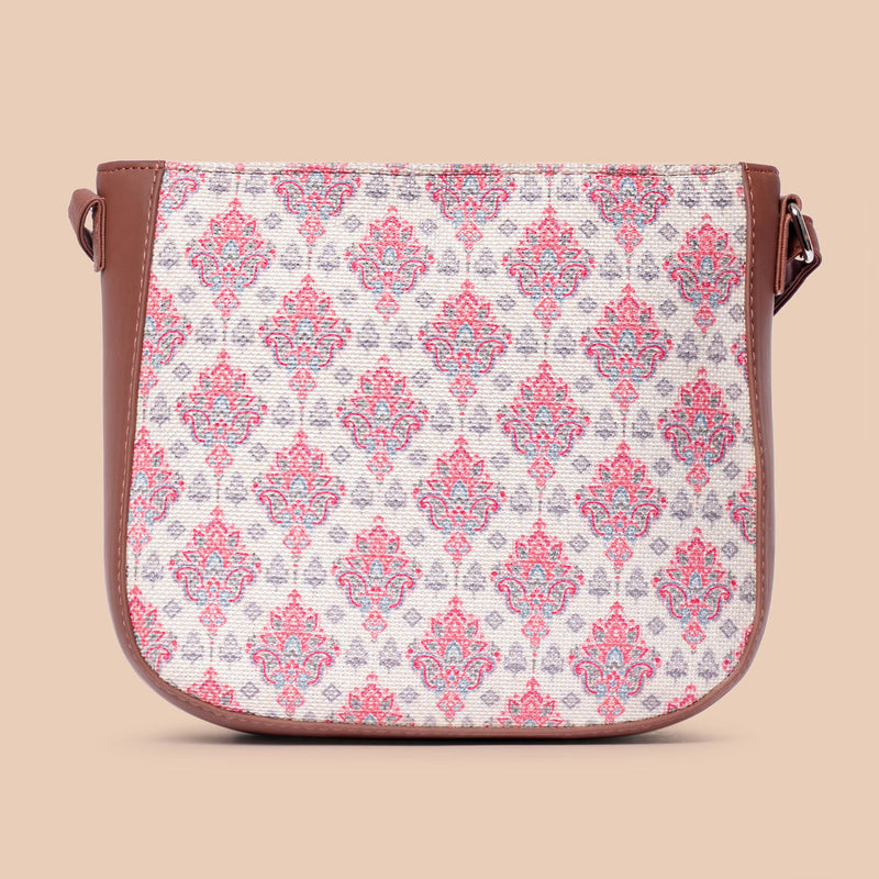 Kashmiri Tulips U Shaped Sling Bag – Zouk