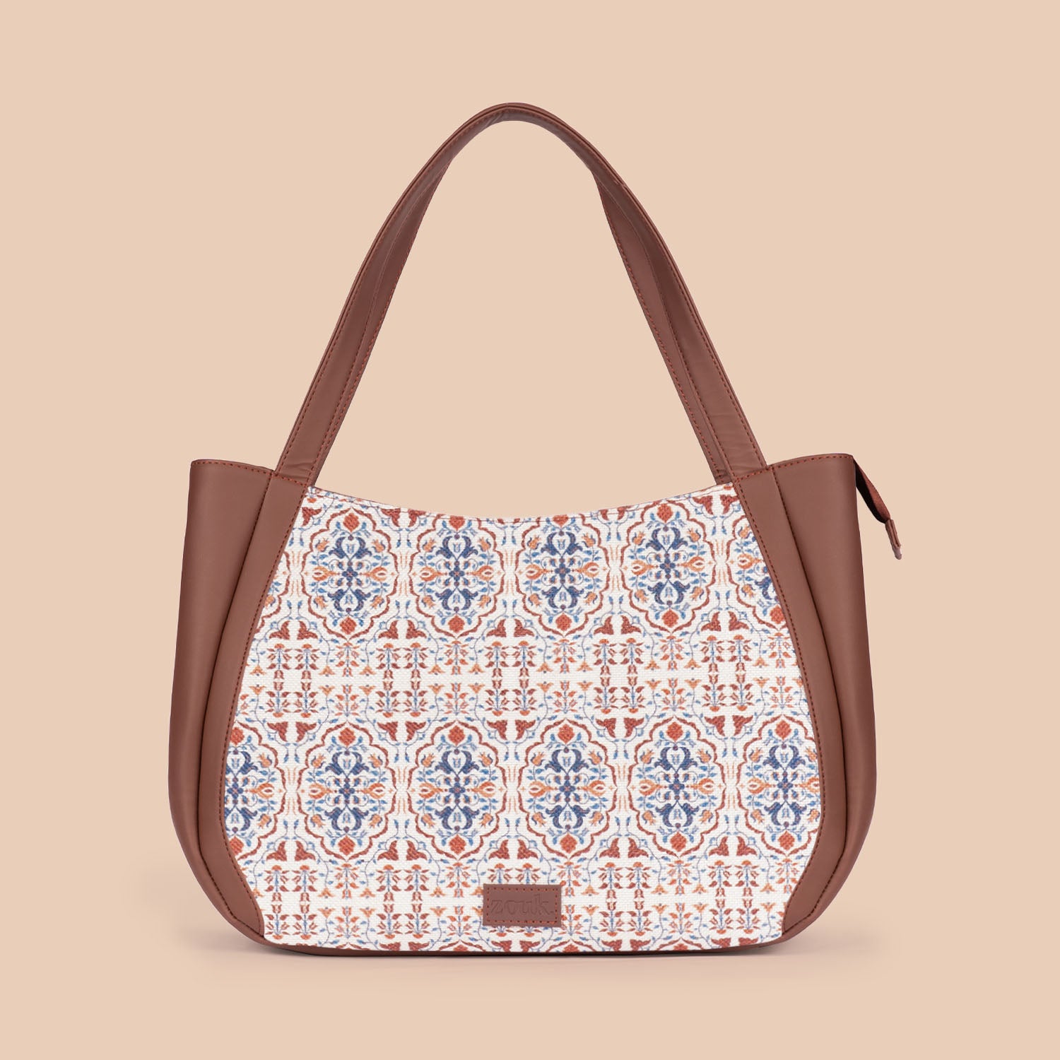 Agra Floral Luna Handbag