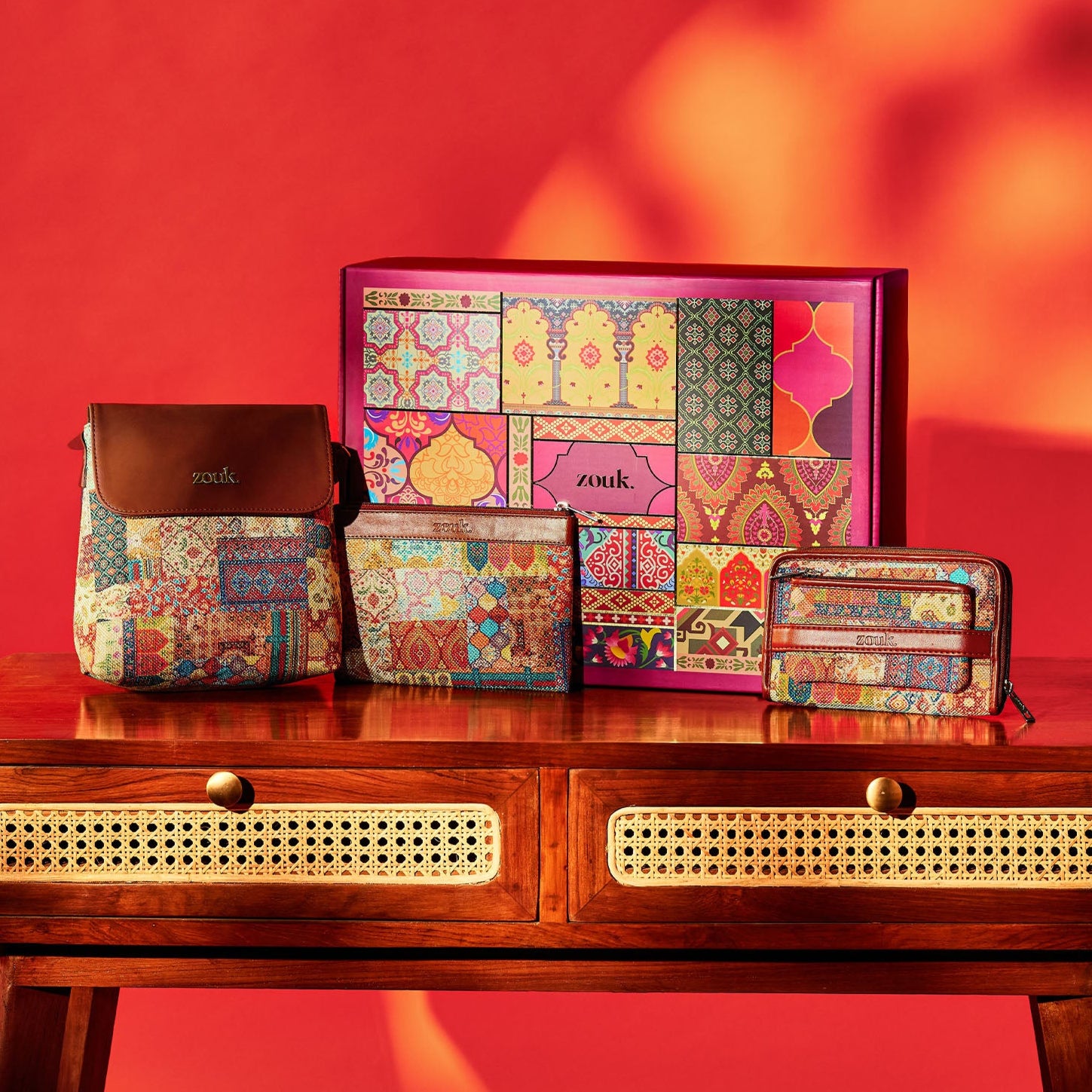 Gamthi Vibrant Tapestry Gift Box