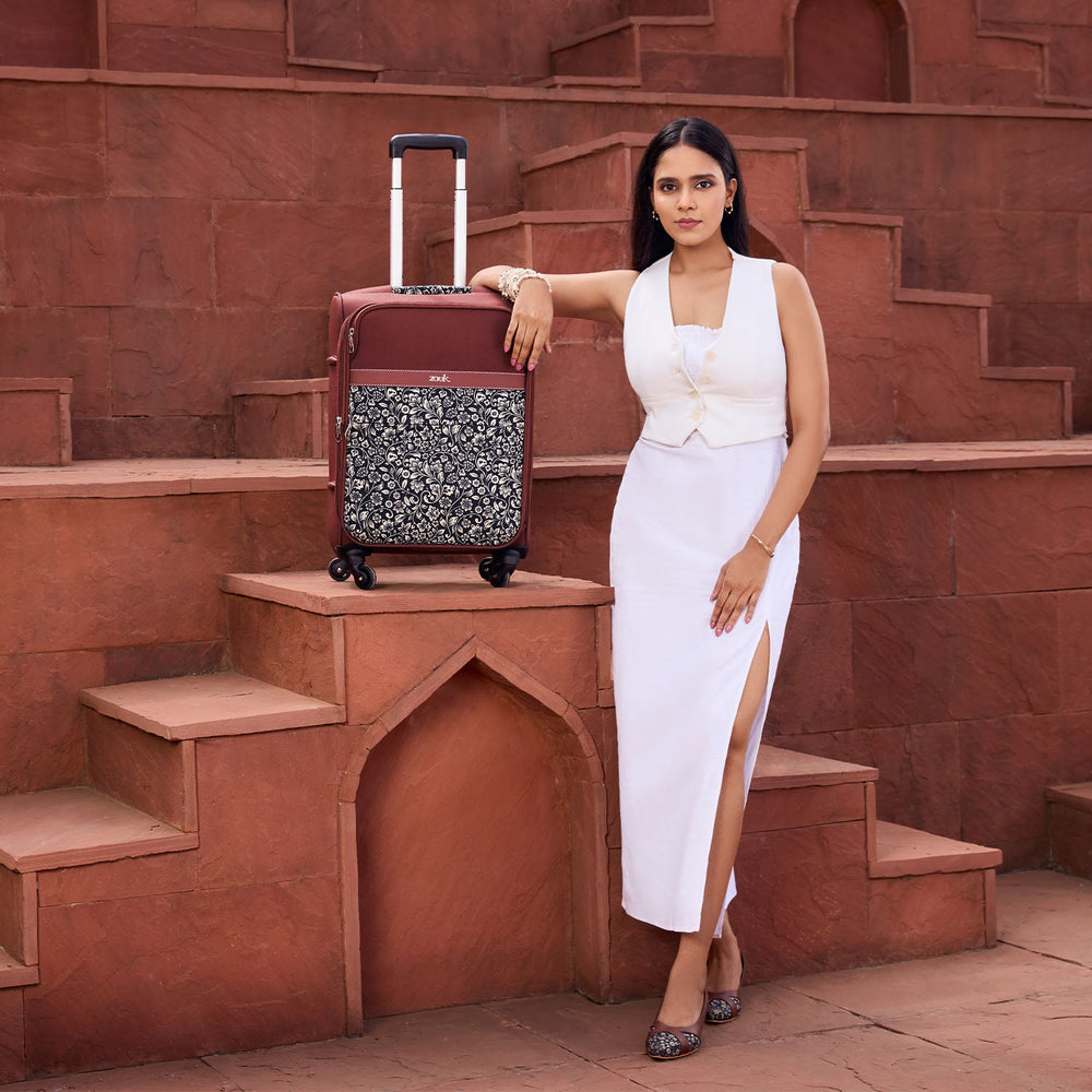 Buy Avasa Soft Trolley Bag for Men, Women & Girls Online in India - Zouk