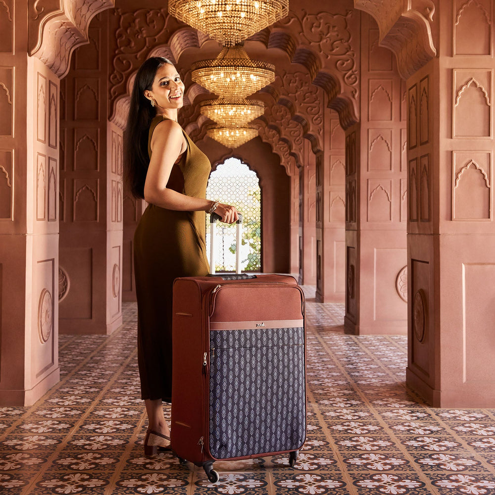Buy Avasa Soft Trolley Bag for Men, Women & Girls Online in India - Zouk