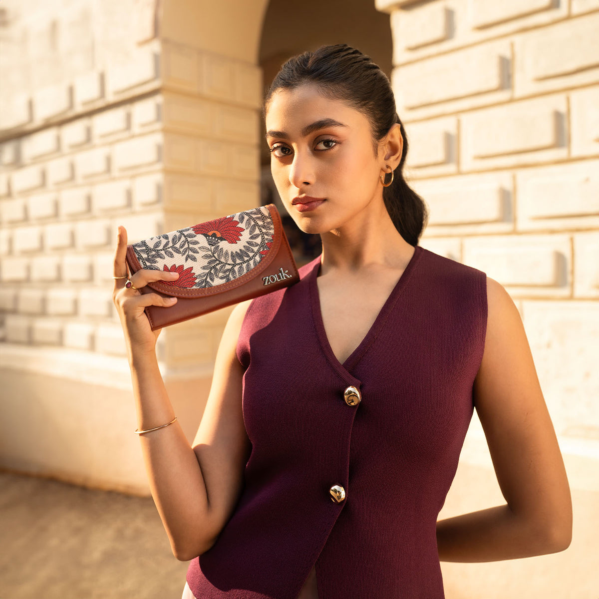 FloMotif Kyra Flap Wallet