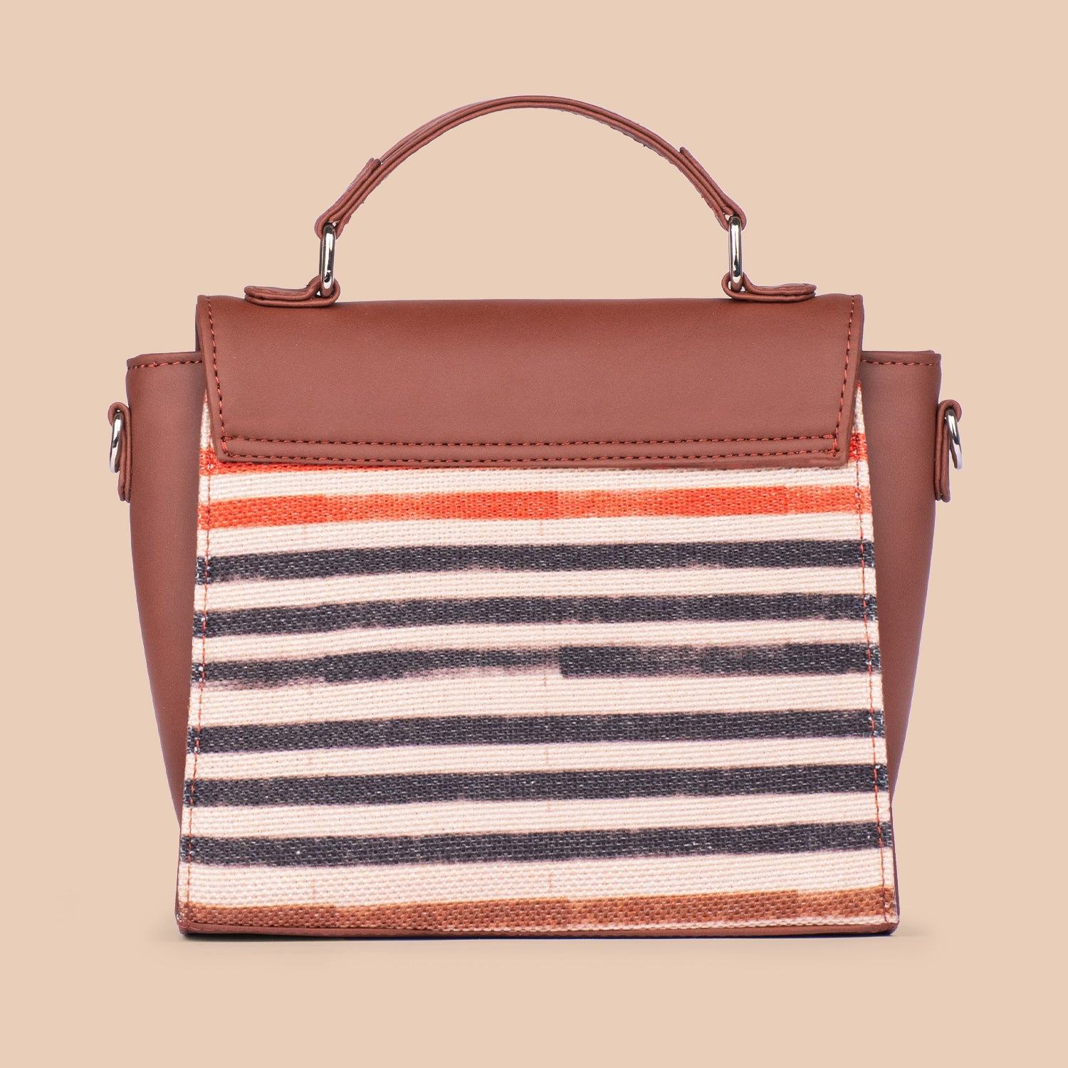 Qutub Stripes Statement Sling Bag