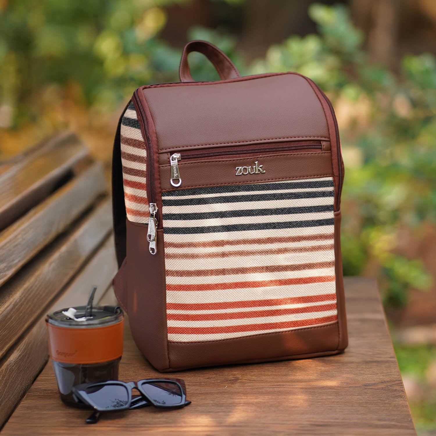 Qutub Stripes Amalia Daypack