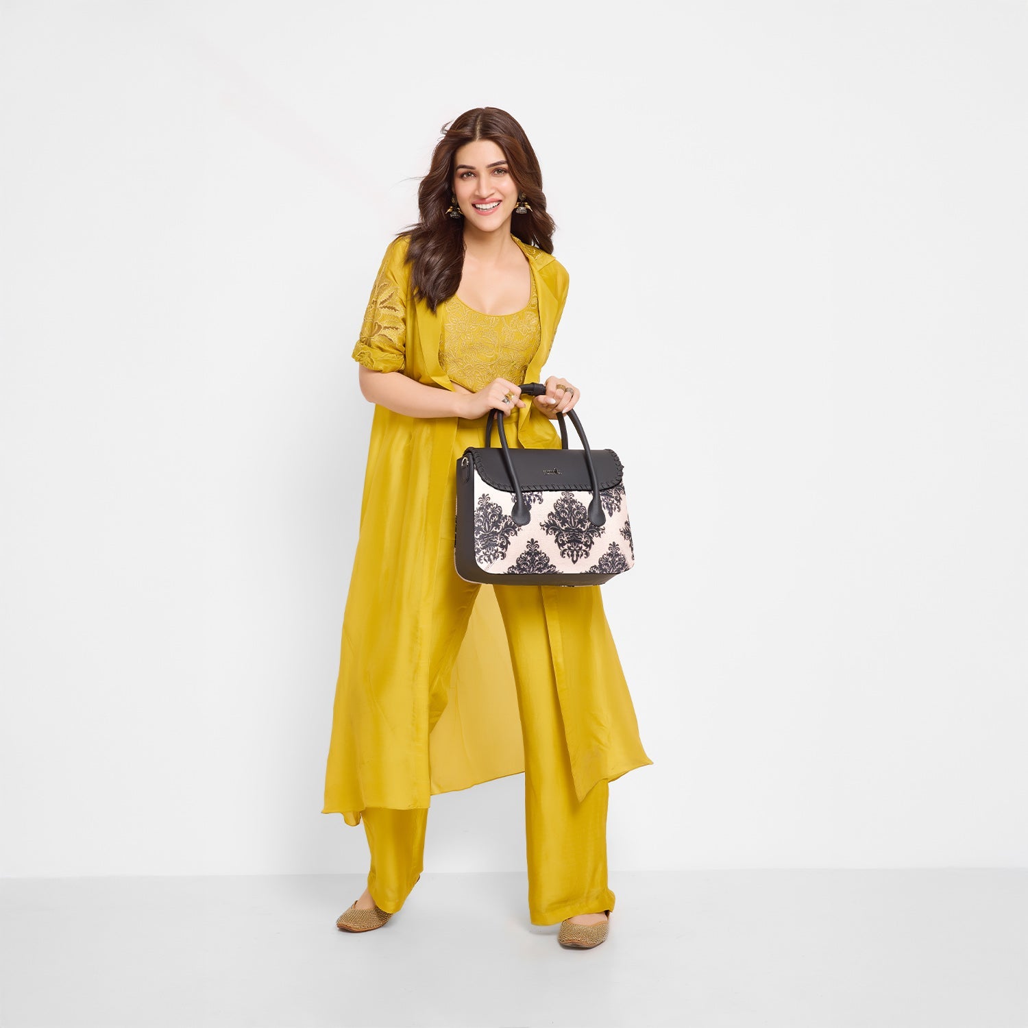 ZIP-SAK Satchel - Mughal Motif