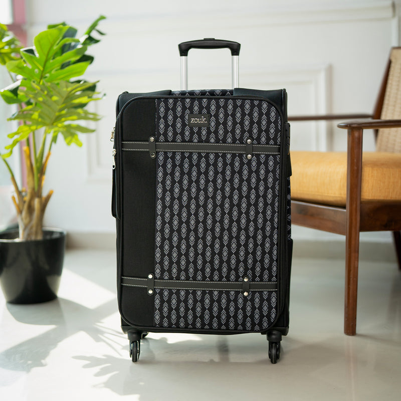 Buy Saira Soft Trolley Bag for Men, Women & Girls Online in India - Zouk