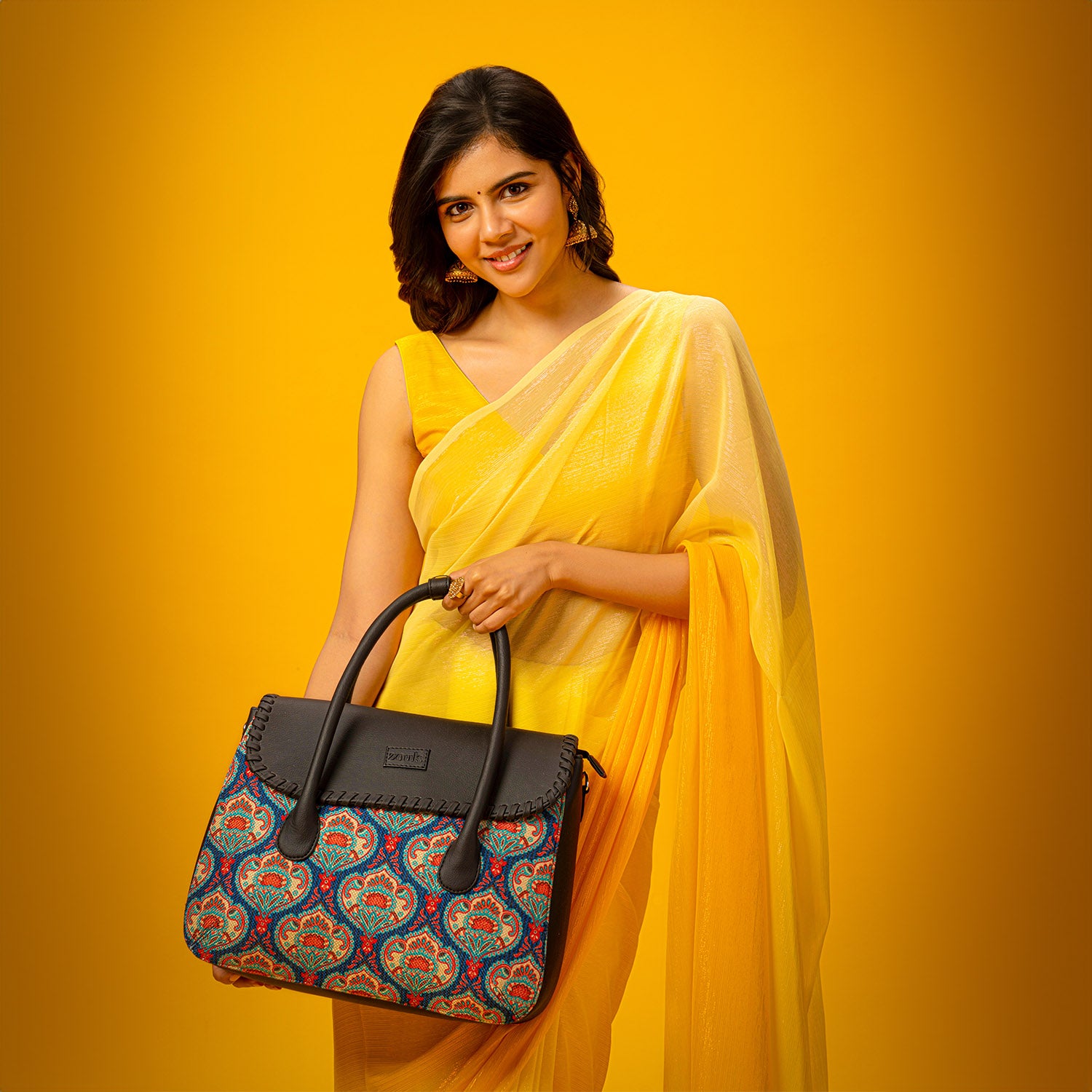 SAK Satchel - Kovil Blue