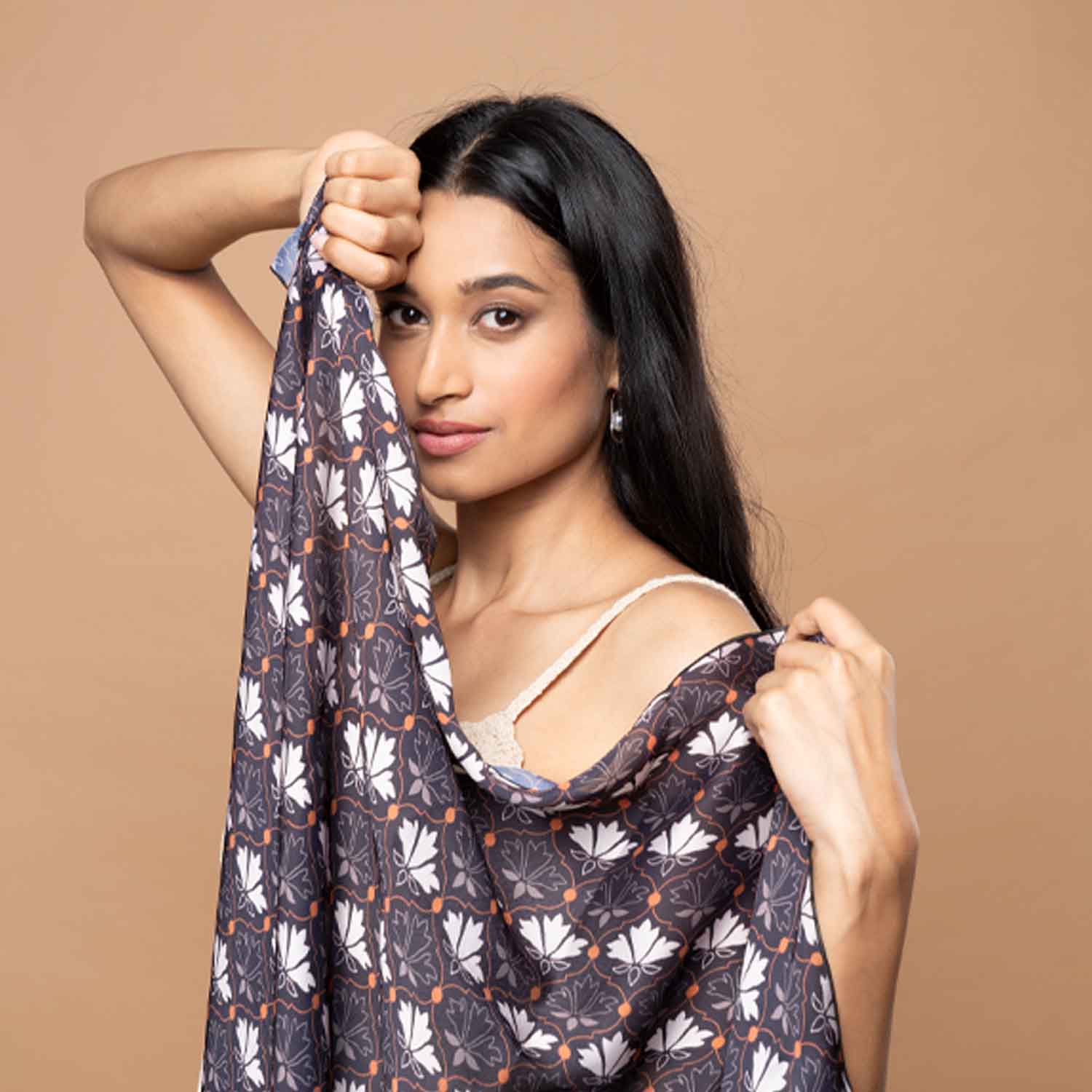 Taj Bidri Square Scarves