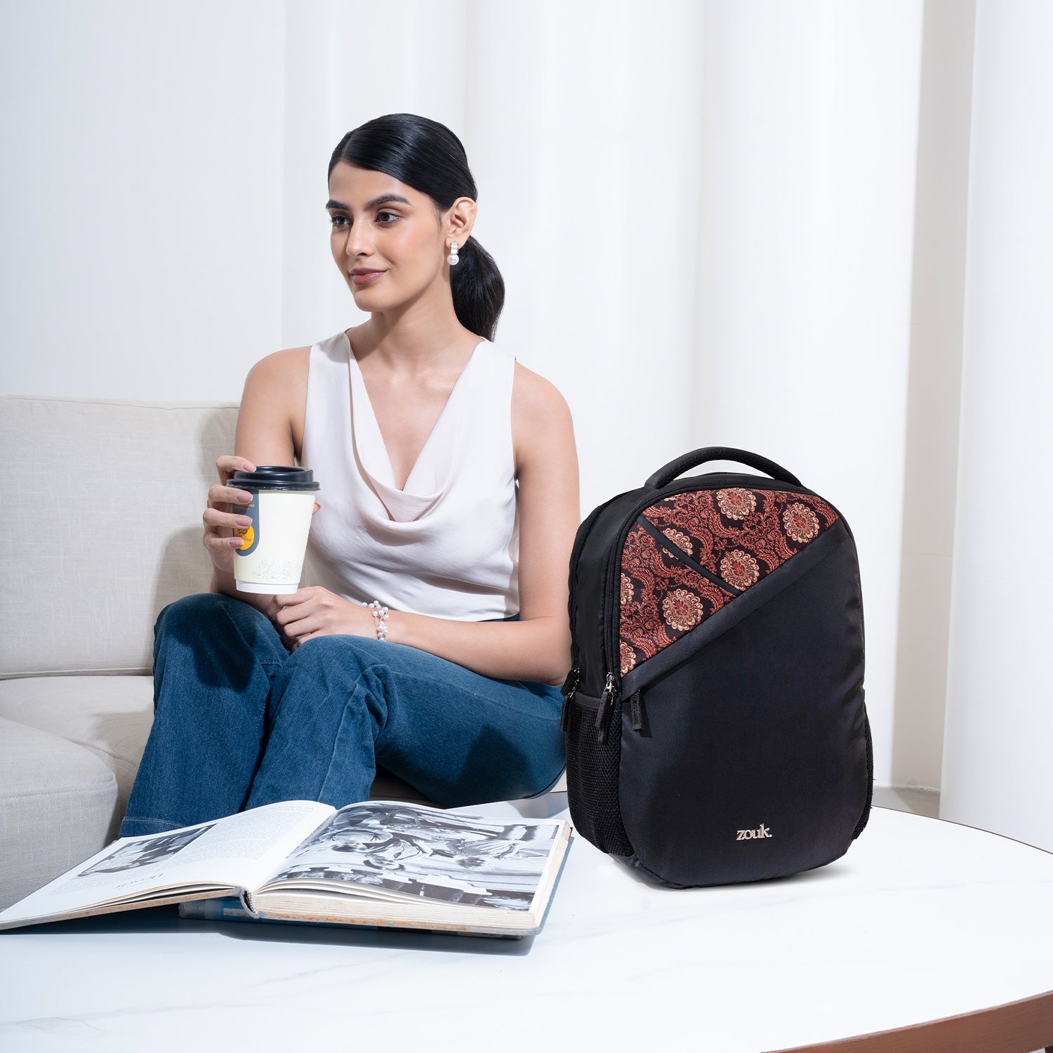 Taaran Backpack - Jodhpur Damask