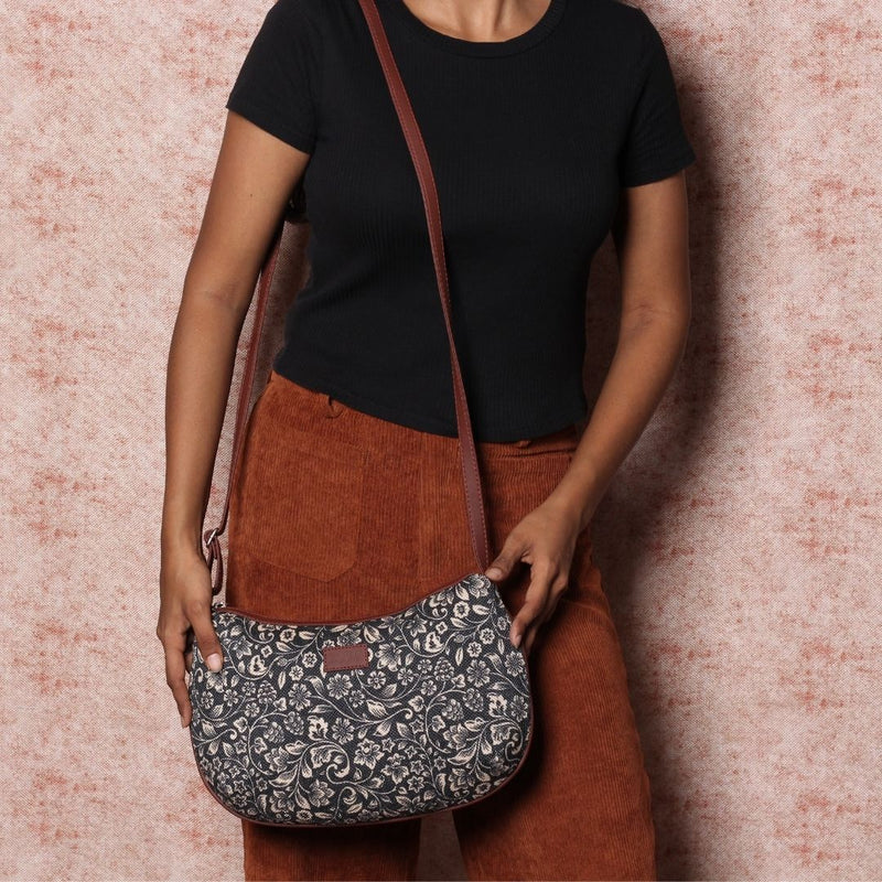 FloMotif Structured Shoulder Bag – Zouk