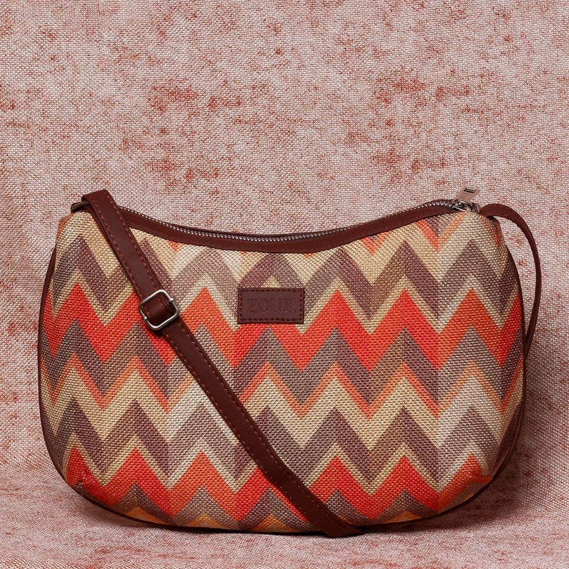 Tidal Wave Structured Shoulder Bag – Zouk