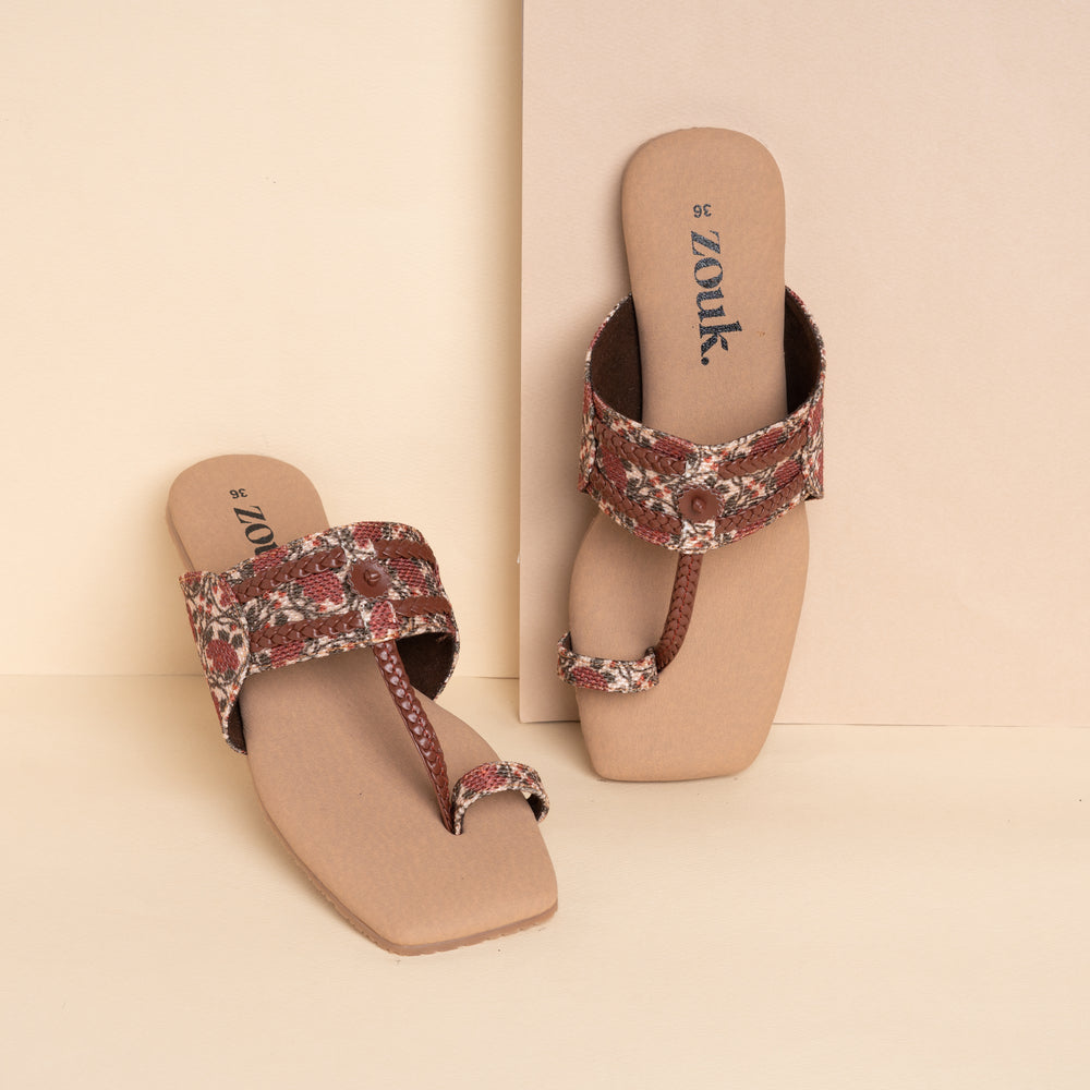 Ladies Chappal: Fancy Chappals for Women Online at great price - Zouk