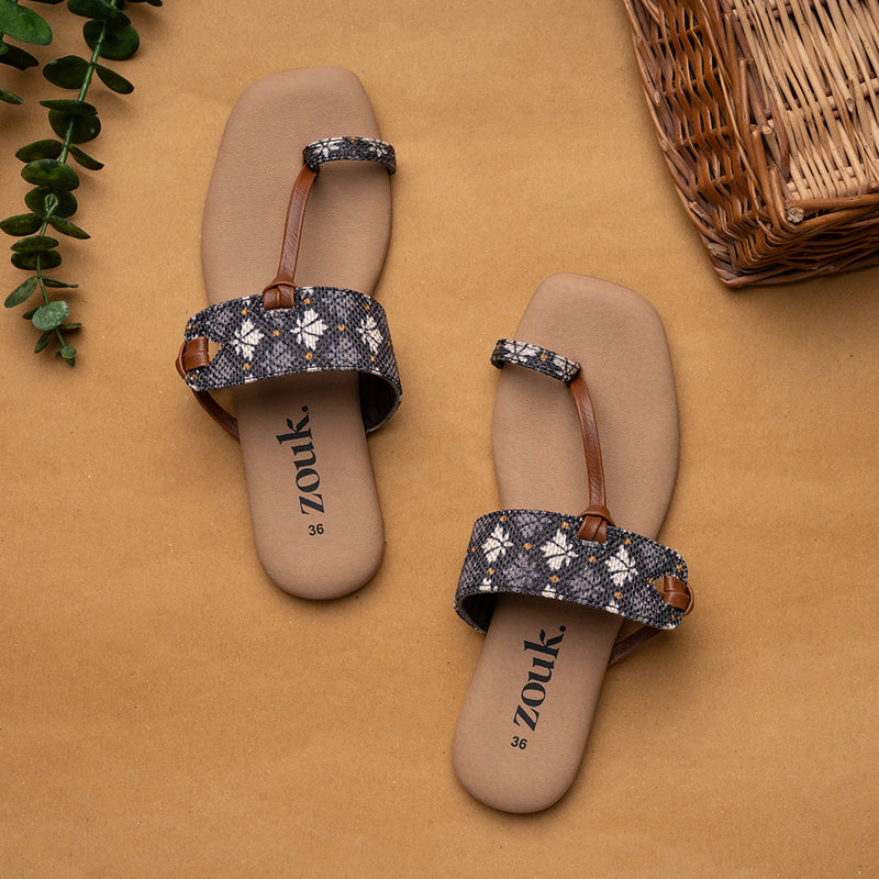 Ladies Chappal: Fancy Chappals for Women Online at great price - Zouk