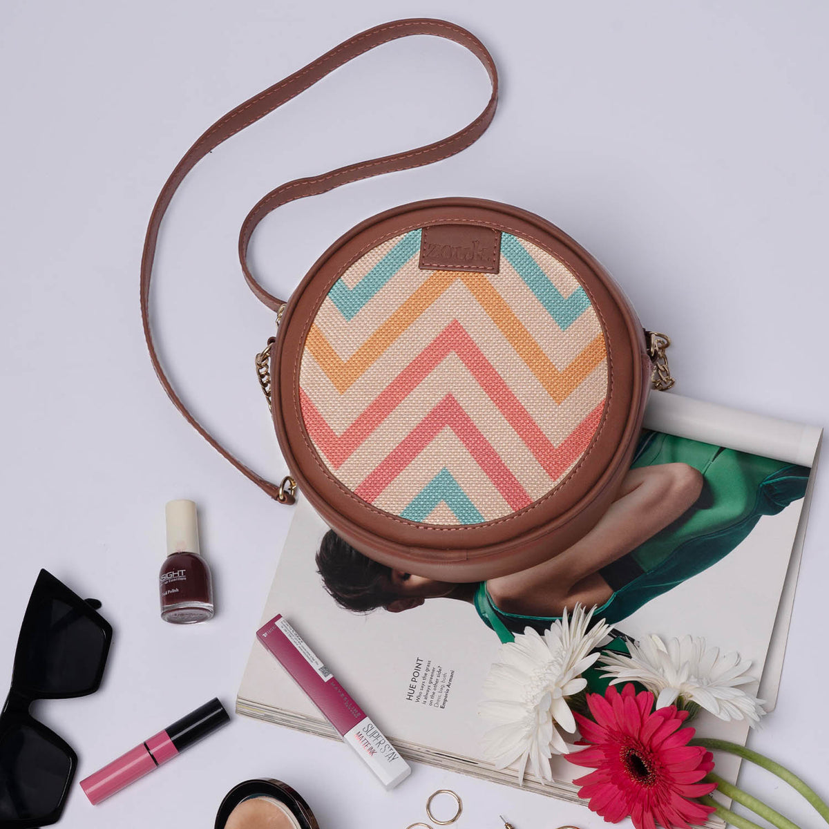 Round Sling Bags